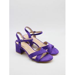 Bellucci Sandaletten in Lila - 44% | Gr&ouml;&szlig;e 39 | Damen-sandalen