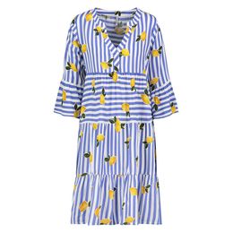 Sublevel Kleid in Blau/ Wei&szlig; - 66% | Gr&ouml;&szlig;e XXL | Damen-kleider