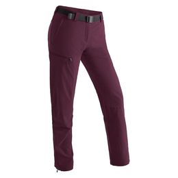Maier Sports Funktionshose "Inara" in Bordeaux - 52% | Gr&ouml;&szlig;e 46 | Damen-sporthosen
