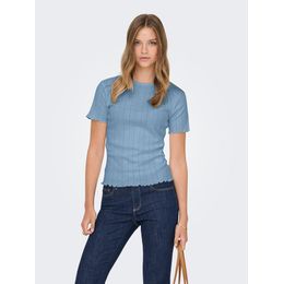 Only Shirt in Hellblau - 33% | Gr&ouml;&szlig;e M | Damen-tops