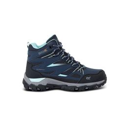 Regatta Wanderboots ''Holcombe III'' in Dunkelblau/ Hellblau - 56% | Gr&ouml;&szlig;e 34 | Kinder-outdoor-sport-schuhe