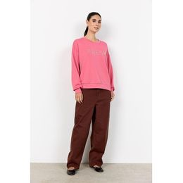 soyaconcept Sweasthirt "Banu" in Pink - 42% | Gr&ouml;&szlig;e M | Damen-sweatshirts-jacken