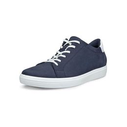 Ecco Leder-Sneakers "Classic" in Dunkelblau/ Wei&szlig; - 61% | Gr&ouml;&szlig;e 42 | Damen-sneakers