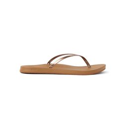 Reef Zehentrenner "Cushion Slim" in Hellbraun - 24% | Gr&ouml;&szlig;e 38,5 | Damen-sandalen