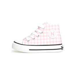 Naturino Sneakers "Ylfas" in Wei&szlig;/ Rosa - 53% | Gr&ouml;&szlig;e 33 | Kindersneakers