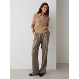 Opus Pullover "Proyer" in Hellbraun - 55% | Gr&ouml;&szlig;e 40 | Damen-pullover-cardigans