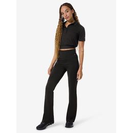 super.natural Trainingspoloshirt in Schwarz - 64% | Gr&ouml;&szlig;e XS | Damen-outdoor-tops-shirts