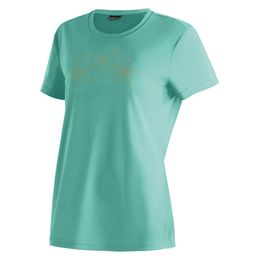 Maier Sports Funktionsshirt "Wilma" in T&uuml;rkis - 39% | Gr&ouml;&szlig;e 42 | Damen-outdoor-tops-shirts