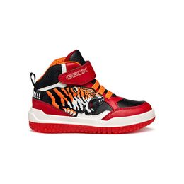 Geox Sneakers "Buzzerlight" in Schwarz/ Rot - 59% | Gr&ouml;&szlig;e 37 | Kindersneakers
