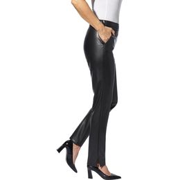 WITT WEIDEN Kunstlederhose in Schwarz - 78% | Gr&ouml;&szlig;e 36 | Damenhosen