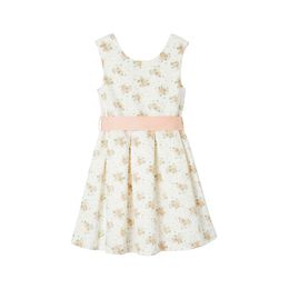 Vertbaudet Kleid in Wei&szlig; - 53% | Gr&ouml;&szlig;e 134 | Kinderkleider