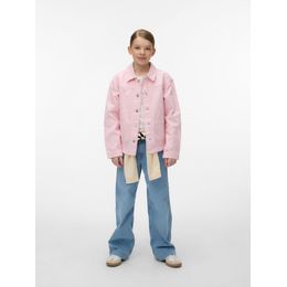 Vero Moda Girl Jeansjacke "Jamie" in Rosa - 47% | Gr&ouml;&szlig;e 158 | Kinderjacken