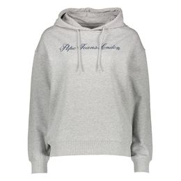 Pepe Jeans Hoodie in Hellgrau - 55% | Gr&ouml;&szlig;e M | Damen-sweatshirts-jacken