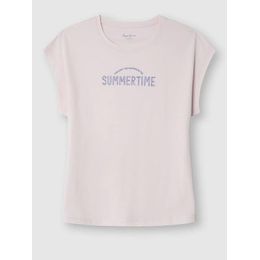 Pepe Jeans Shirt in Ros&eacute; - 57% | Gr&ouml;&szlig;e S | Damen-tops