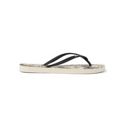 Reef Zehentrenner "Seaside" in Schwarz - 30% | Gr&ouml;&szlig;e 36 | Damen-sandalen