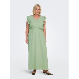Only Carmakoma Kleid in Hellgr&uuml;n - 34% | Gr&ouml;&szlig;e 46 | Damen-kleider