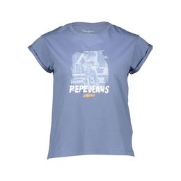 Pepe Jeans Shirt in Blau - 45% | Gr&ouml;&szlig;e L | Damen-tops