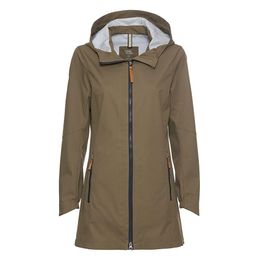 Camel Active &Uuml;bergangsmantel in Khaki - 62% | Gr&ouml;&szlig;e 46 | Damenjacken