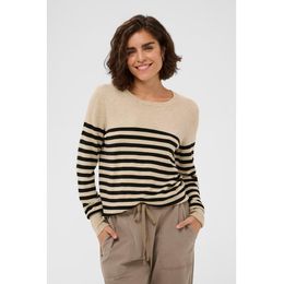 Kaffe Pullover in Beige - 37% | Gr&ouml;&szlig;e M | Damen-pullover-cardigans