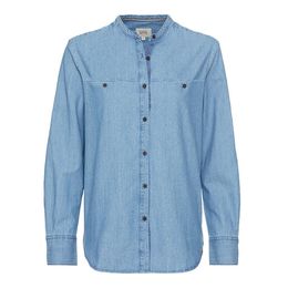 Camel Active Jeans-Hemd in Hellblau - 55% | Gr&ouml;&szlig;e XL | Damen-blusen