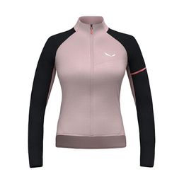 Salewa Fahrradjacke "Vento Merino" in Rosa/ Schwarz - 66% | Gr&ouml;&szlig;e 34 | Damen-outdoorjacken