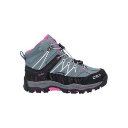 CMP Leder-Trekkingboots "Rigel" in Grau/ Pink - 39% | Gr&ouml;&szlig;e 34 | Kinder-outdoor-sport-schuhe