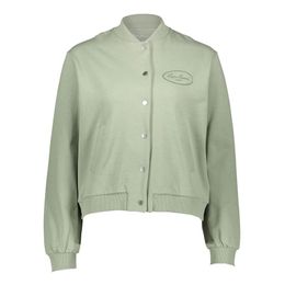 Pepe Jeans Sweatjacke in Hellgr&uuml;n - 49% | Gr&ouml;&szlig;e M | Damen-sweatshirts-jacken