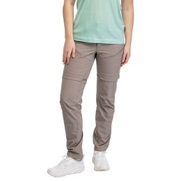Bergans Zipp-Off-Softshellhose - Regular fit - in Taupe - 43% | Gr&ouml;&szlig;e 40 | Damen-sporthosen