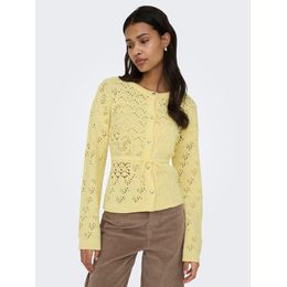 Only Cardigan in Gelb - 32% | Gr&ouml;&szlig;e S | Damen-pullover-cardigans