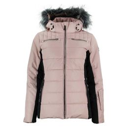 Peak Mountain Ski-/ Snowboardjacke "Asalpi" in Rosa/ Schwarz - 65% | Gr&ouml;&szlig;e M | Damen-outdoorjacken
