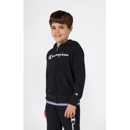 Champion Sweatjacke in Schwarz - 31% | Gr&ouml;&szlig;e 122/128 | Kinder-sweatshirts-jacken