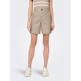 Only Shorts in Taupe - 48% | Gr&ouml;&szlig;e S | Shorts