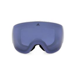 Adidas Unisex-Ski-/ Snowboardbrille in Lila/ Wei&szlig; - 74% | Gr&ouml;&szlig;e 55 | Damen-outdoor-ausruestung