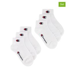 Champion 6er-Set: Socken in Wei&szlig; - 31% | Gr&ouml;&szlig;e 31-34 | Kinder-socken-strumpfhosen
