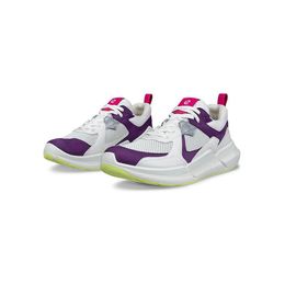 Ecco Leder-Sneakers "Biom 2.2" in Wei&szlig;/ Lila - 58% | Gr&ouml;&szlig;e 40 | Damen-sneakers