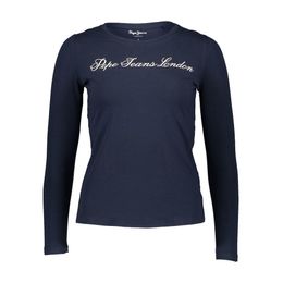 Pepe Jeans Longsleeve in Dunkelblau - 54% | Gr&ouml;&szlig;e S | Damen-tops