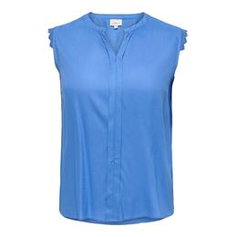 Only Carmakoma Blusentop in Hellblau - 13% | Gr&ouml;&szlig;e 42 | Damen-blusen