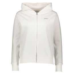 Pepe Jeans Sweatjacke in Wei&szlig; - 53% | Gr&ouml;&szlig;e M | Damen-sweatshirts-jacken