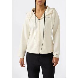 Champion Sweatjacke in Creme - 57% | Gr&ouml;&szlig;e XL | Damen-sweatshirts-jacken
