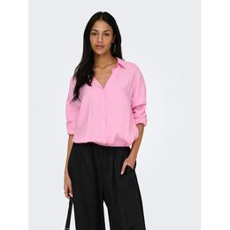 Only Hemd in Rosa - 32% | Gr&ouml;&szlig;e S | Damen-blusen