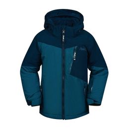 Peek U Ski-/ Snowboardjacke "Decker" in T&uuml;rkis/ Dunkelblau - 53% | Gr&ouml;&szlig;e 122 | Kinder-outdoor-jacken