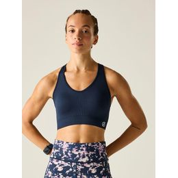 Dare 2b Sport-BH "React" in Dunkelblau - Medium - 50% | Gr&ouml;&szlig;e L | Damen-sportunterwaesche
