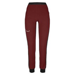 Salewa Trainingshose "Lavaredo Hemp" in Bordeaux/ Schwarz - 57% | Gr&ouml;&szlig;e 36 | Damen-sporthosen
