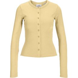 Jack & Jones JJXX Cardigan "Fifi" in Gelb - 30% | Gr&ouml;&szlig;e L | Damen-pullover-cardigans