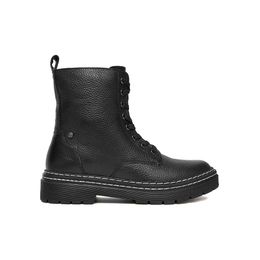 Lasocki Leder-Boots in Schwarz - 46% | Gr&ouml;&szlig;e 37 | Damen-stiefel