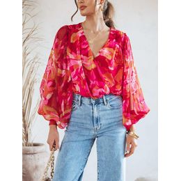 LA Angels Bluse in Pink - 60% | Gr&ouml;&szlig;e L | Damen-blusen