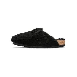 Birkenstock Clogs "Boston Big Buckle" in Schwarz - 30% | Gr&ouml;&szlig;e 41 | Damen-pantoletten