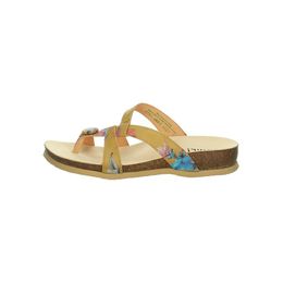 Think! Leder-Zehentrenner "Julia" in Hellbraun - 54% | Gr&ouml;&szlig;e 36 | Damen-sandalen