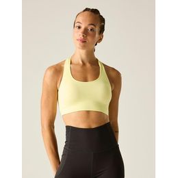 Dare 2b Sport-BH "Dont Sweat It II" in Hellgelb - Medium - 45% | Gr&ouml;&szlig;e M | Damen-sportunterwaesche