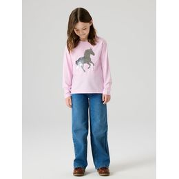 name it Longsleeve "Dassa" in Rosa - 25% | Gr&ouml;&szlig;e 122/128 | Kinder-longsleeves